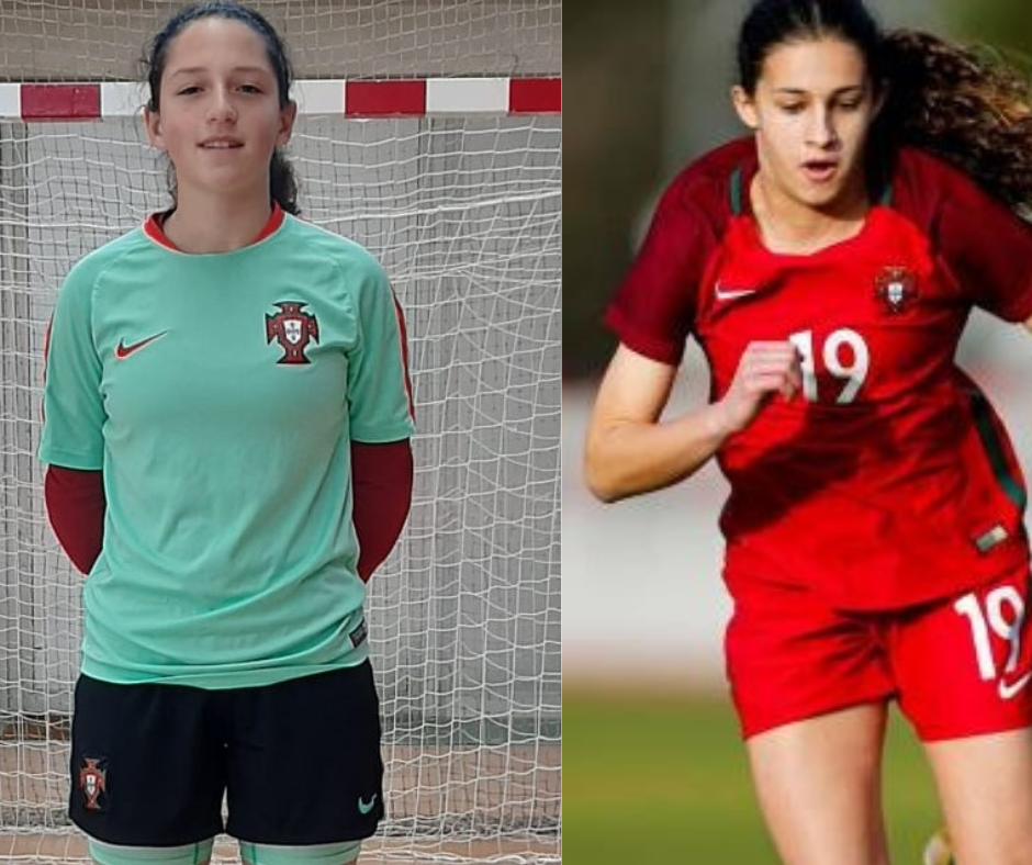 Daniela e Neide em grande | Associação de Futebol de Coimbra